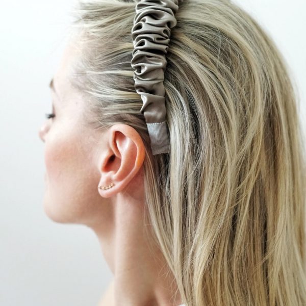 Ruched headband | Silk Philosophy