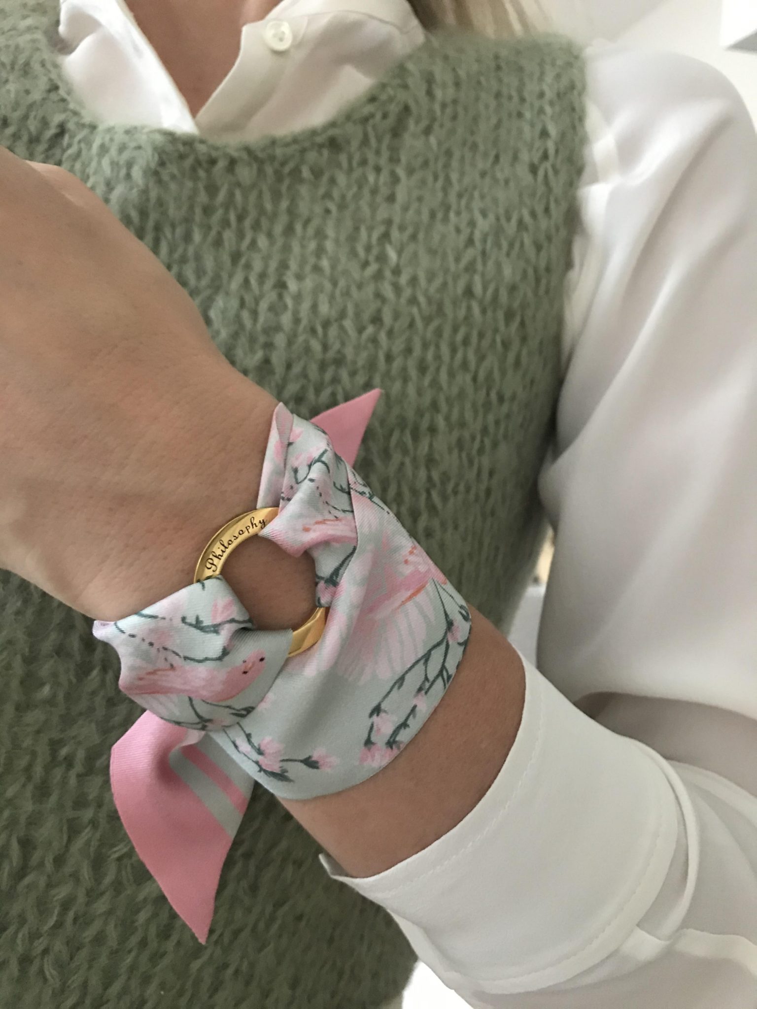 Marlowe Mini Silk Scarf | Silk Philosophy