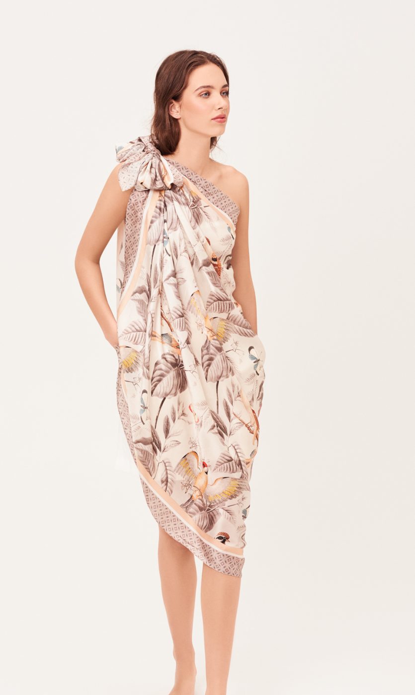 Pareo – Birds of Paradise | Silk Philosophy