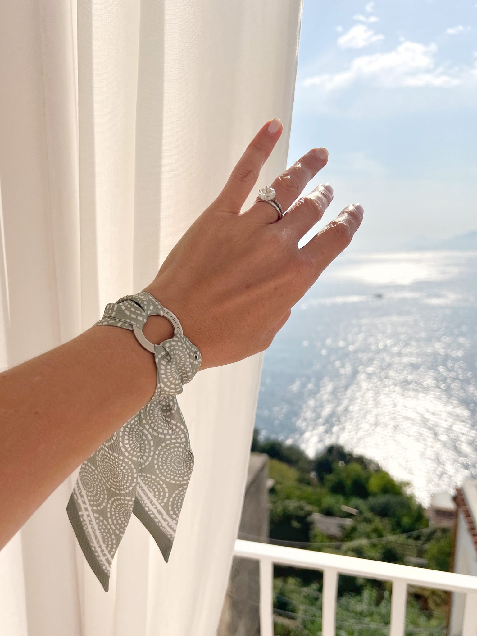 Patricia Mini Silk Scarf | Silk Philosophy